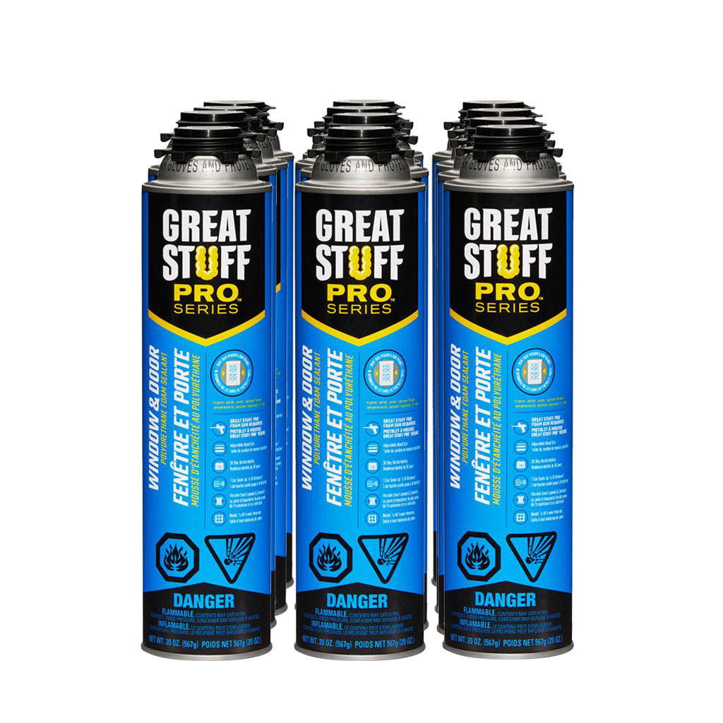 Great Stuff Pro Window & Door Insulating Foam Sealant – MDISupply.com